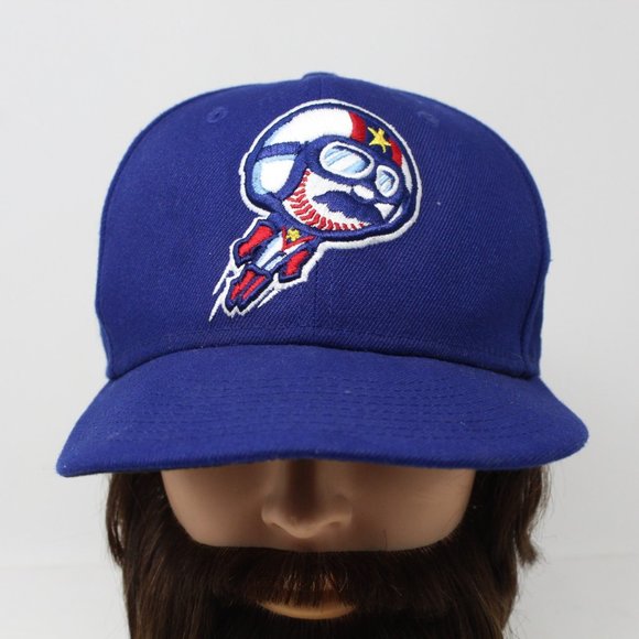 New Era | Accessories | Kannapolis Cannon Ballers Hat Fitted 7 8 Blue ...